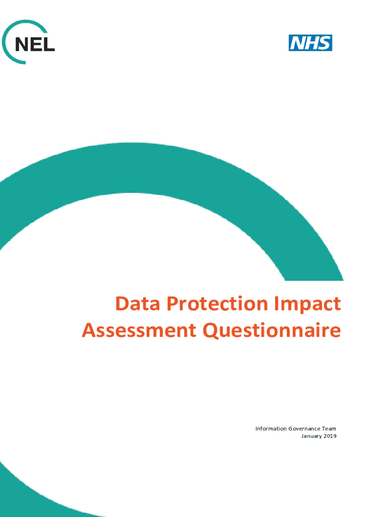 Fillable Online Data Protection Impact Assessment Questionnaire Fax ...