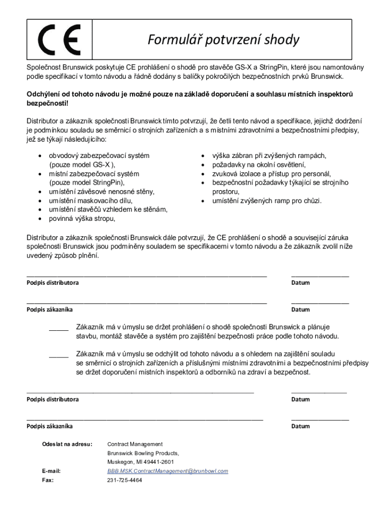 Fillable Online CE Compliance Acknowledgement Form 10-2015CS Fax Email ...