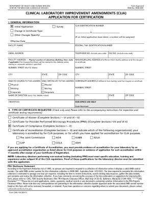 Fillable Online How to Obtain a CLIA Certificate of Waiver - CDC Fax ...
