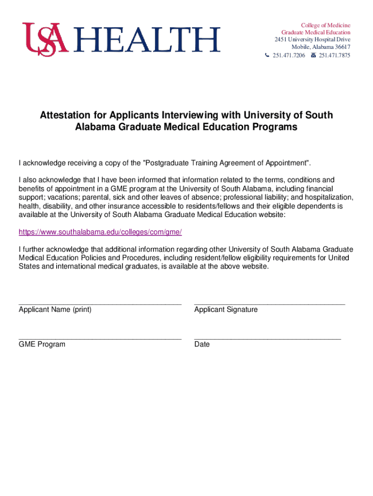 Fillable Online Current Residents and Fellows - University of South ...