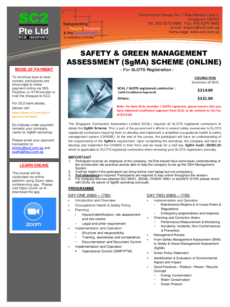 Fillable Online www.sc2.com.sg wp-content uploadsSC2 Fax Email Print ...