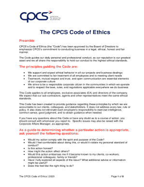 Fillable Online CPCS Code of Ethics and Forms - lpcag.memberclicks.net ...