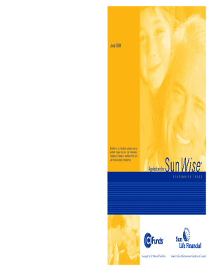 Fillable Online issued by Sun Life Assurance Company of Canada - French ...