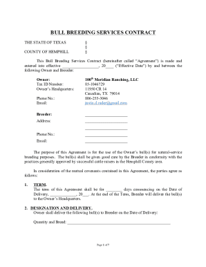 Fillable Online Bull Lease Contract-d3.docx Fax Email Print - pdfFiller