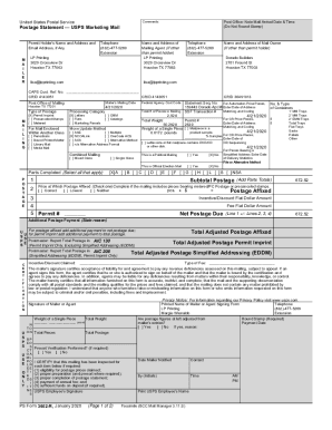 Fillable Online USPS PS 3602-R 2021-2022 - Fill and Sign Printable ...