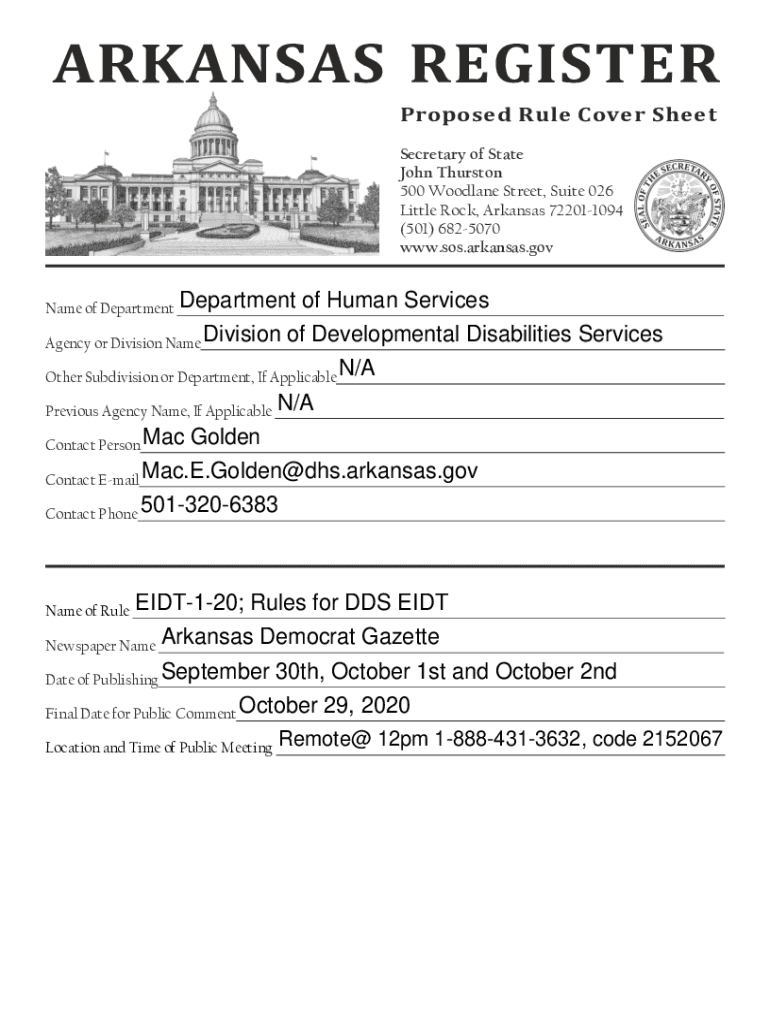 Fillable Online 170 94 37 Proposed Rule Cover Sheet Fax Email Print ...