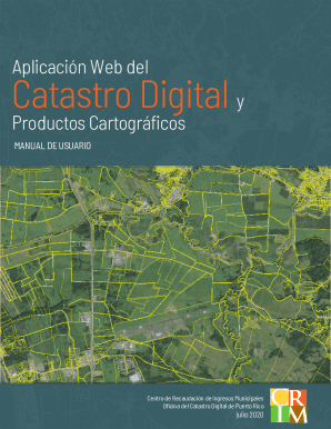 Fillable Online Aplicacin Web del Catastro Digital - Gua del Usuario ...
