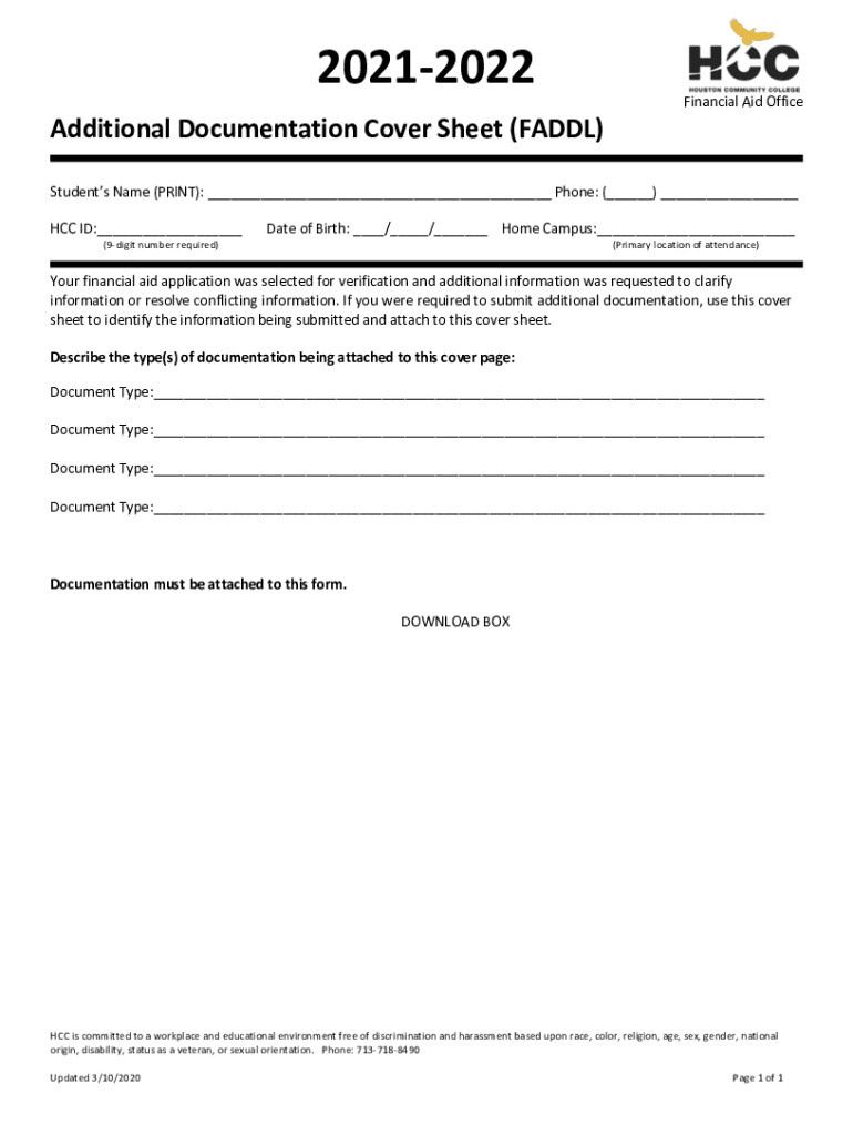 Fillable Online Fill - Free fillable ADDITIONAL FINANCIAL INFORMATION ...