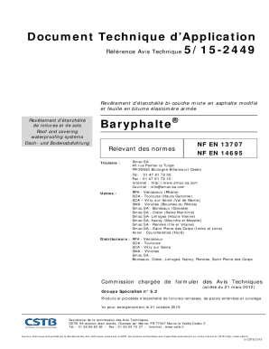 Remplissable En Ligne Document Technique d'Application Paracier FM Fax ...