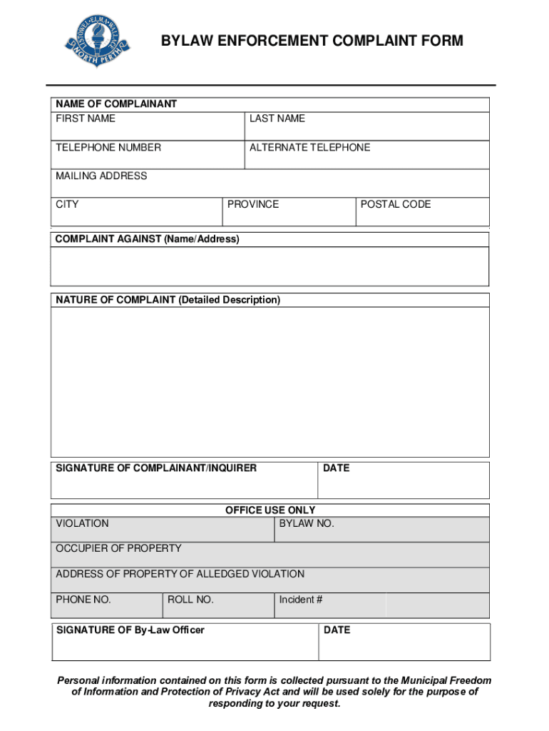 Fillable Online Fillable Online How to write a Complaint letter? Sample ...