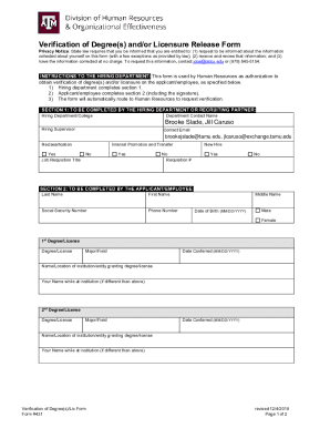 Fillable Online aabs tamu New Position/Reclassification Form - AABS ...