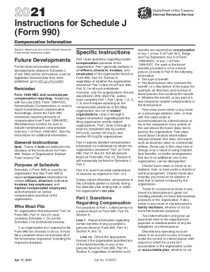 Fillable Online www.irs.govpubirs-pdf2021 Instructions for Schedule J ...