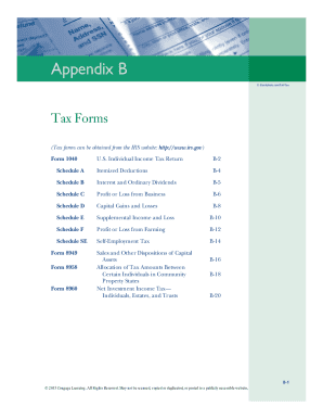 Fillable Online Appendix B - Appendix B Pali Rao iStockphoto Tax Forms ...