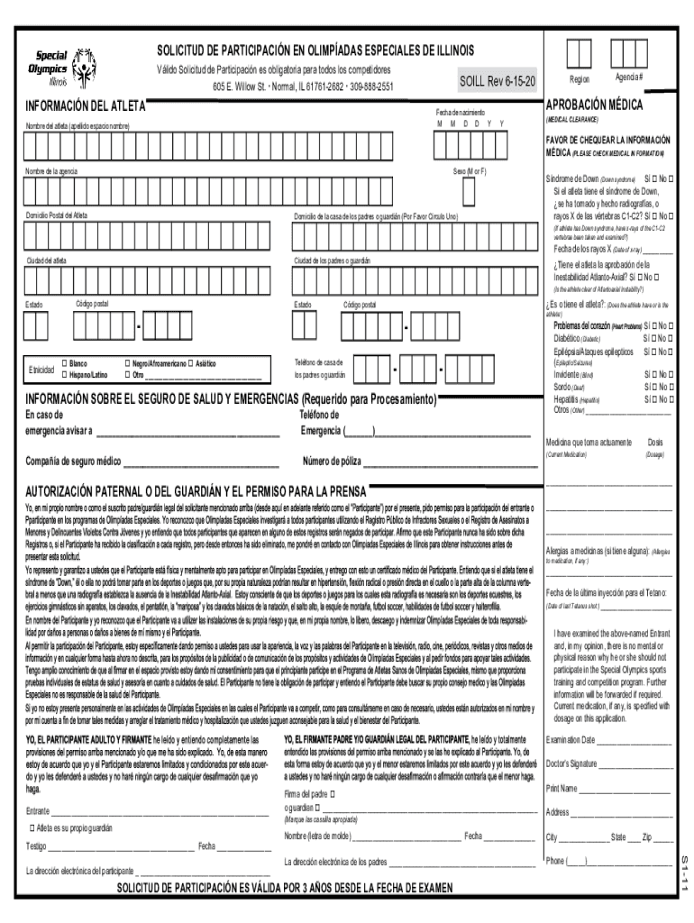 Fillable Online www.waukeganparks.orgwp-contentuploadsSOLICITUD DE ...