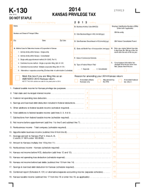 Fillable Online . Privilege Tax Fax Email Print - pdfFiller
