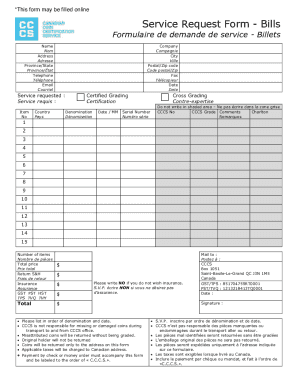 Fillable Online Formulaire de demande de service - Billets Fax Email ...