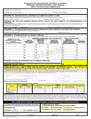 Fillable Online acuden.pr.govCHILD CARE ...