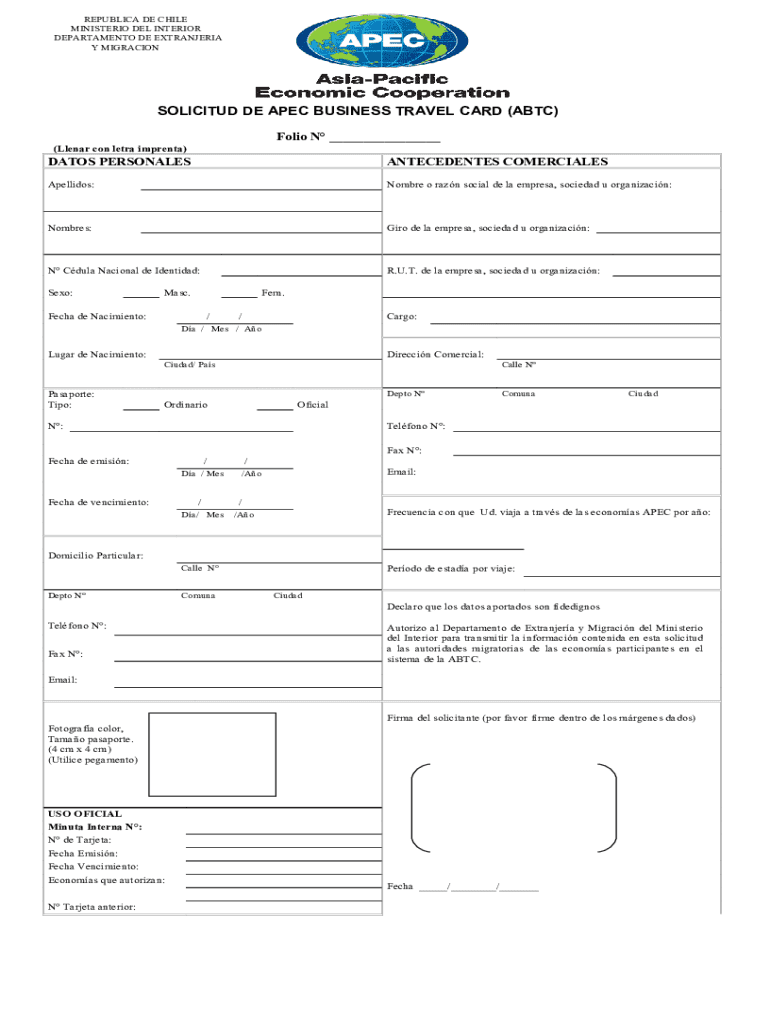 Fillable Online www.pdffiller.com272356530-solicitud-ABTCpdfFillable ...