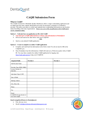 Fillable Online Caqh Form : Print Your Free Document Now!CocoSign Fax ...