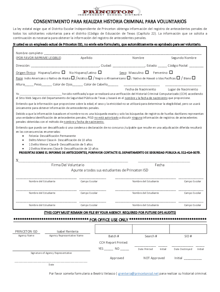 Fillable Online Required Background Check Application - Raptor Fax ...