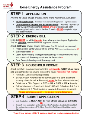 Fillable Online Home Energy Assistance Program (HEAP) - Ohio Department ...