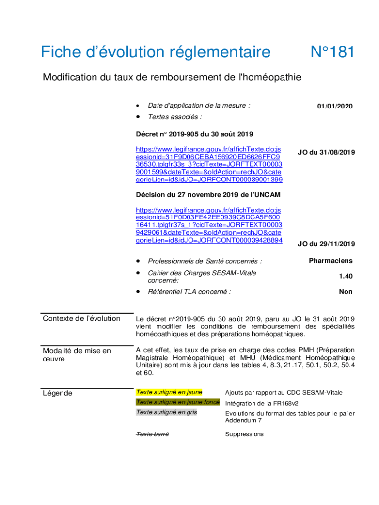 Fillable Online www.sesam-vitale.fr documents 20195Fiche dvolution ...