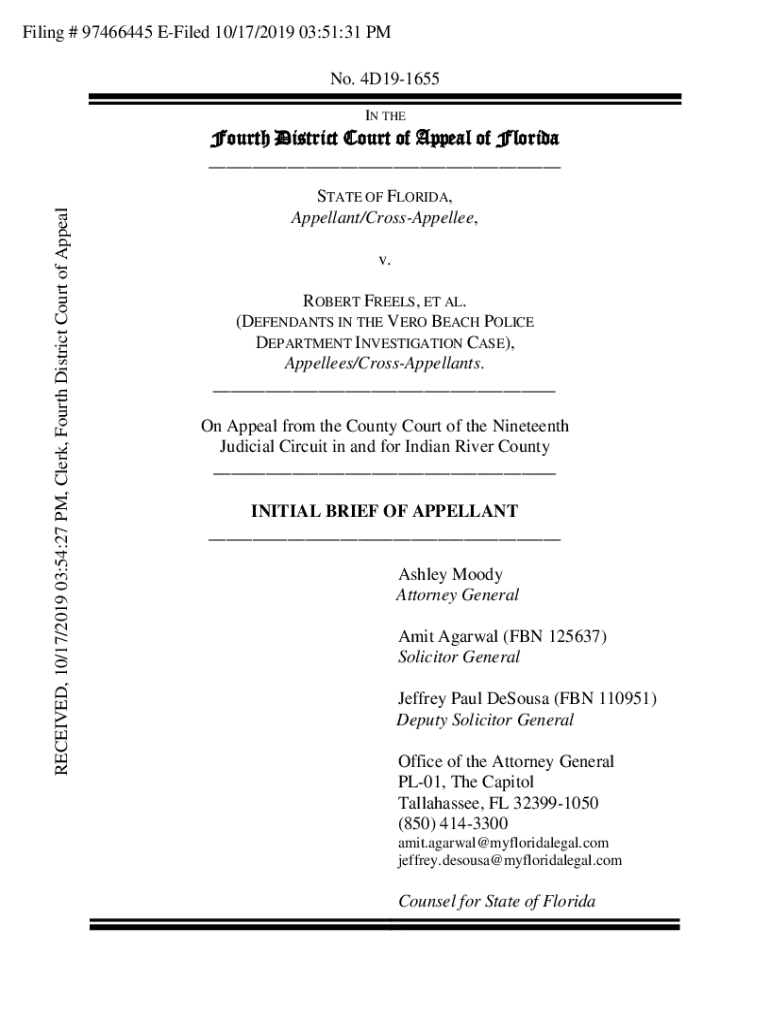Fillable Online edca 4dca E-Filing - Fourth District Court of Appeal ...