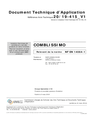 Remplissable En Ligne Document Technique d'Application Mecawool - Maupin Isolation Fax Email ...