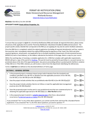 Fillable Online NH Online Forms System - NHDES - Permit Guidance Fax ...