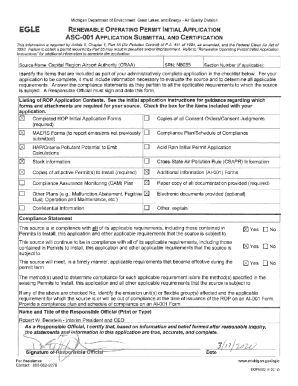 Fillable Online ROP Initial Application Forms Package-CRAA Fax Email ...