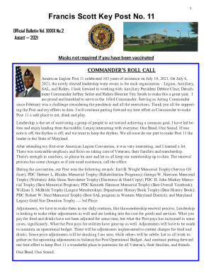 Fillable Online 'Final Roll Call' for America's WarriorsThe American ...