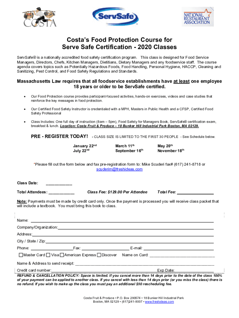 Fillable Online www.servsafe.comServSafe-ManagerGet-CertifiedServSafe ...