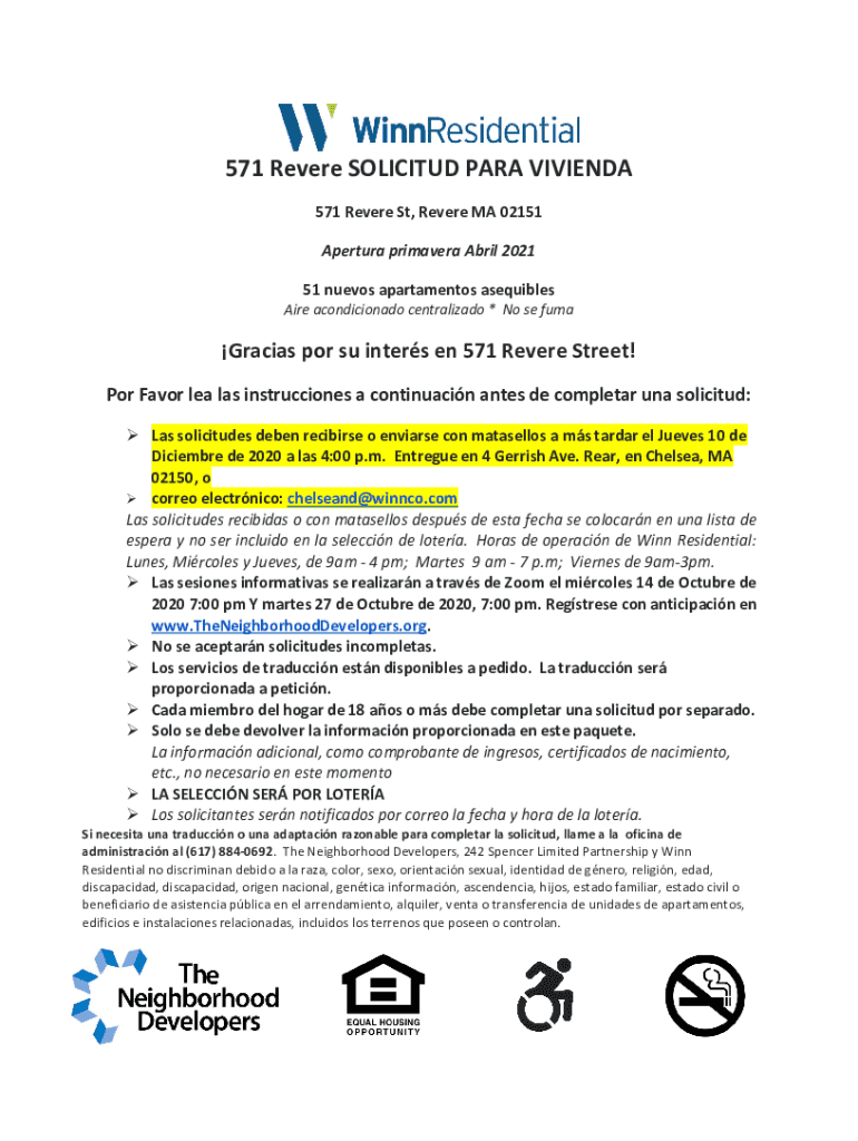 Fillable Online PDF 571 Revere APPLICATION FOR HOUSING - Healthy ...