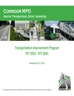 Fillable Online Transportation Improvement Program (TIP)Santa Fe ... Fax Email Print - pdfFiller