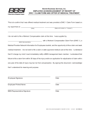 Fillable Online medical treatment authorization -workers' compensation ...