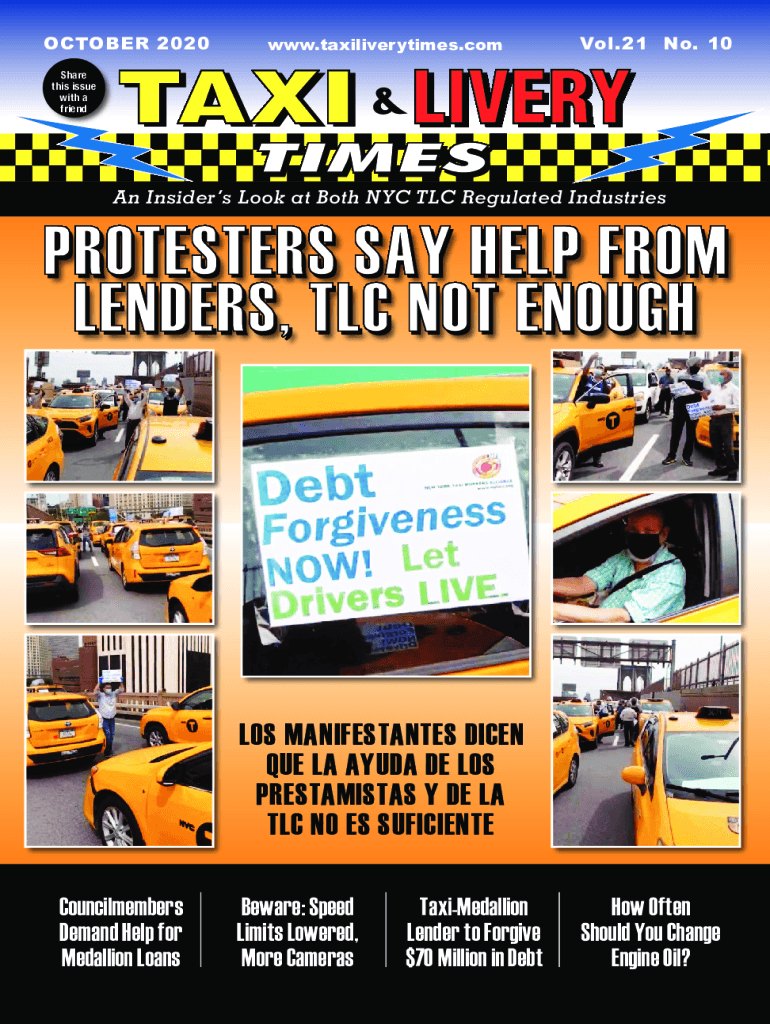Fillable Online An Insiders Look at Both NYC TLC ... - Taxi & Livery ...