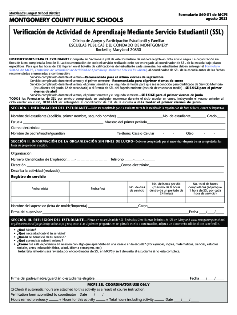 Fillable Online Individual Student Service Learning (SSL) Request - Forms ... Fax Email Print ...