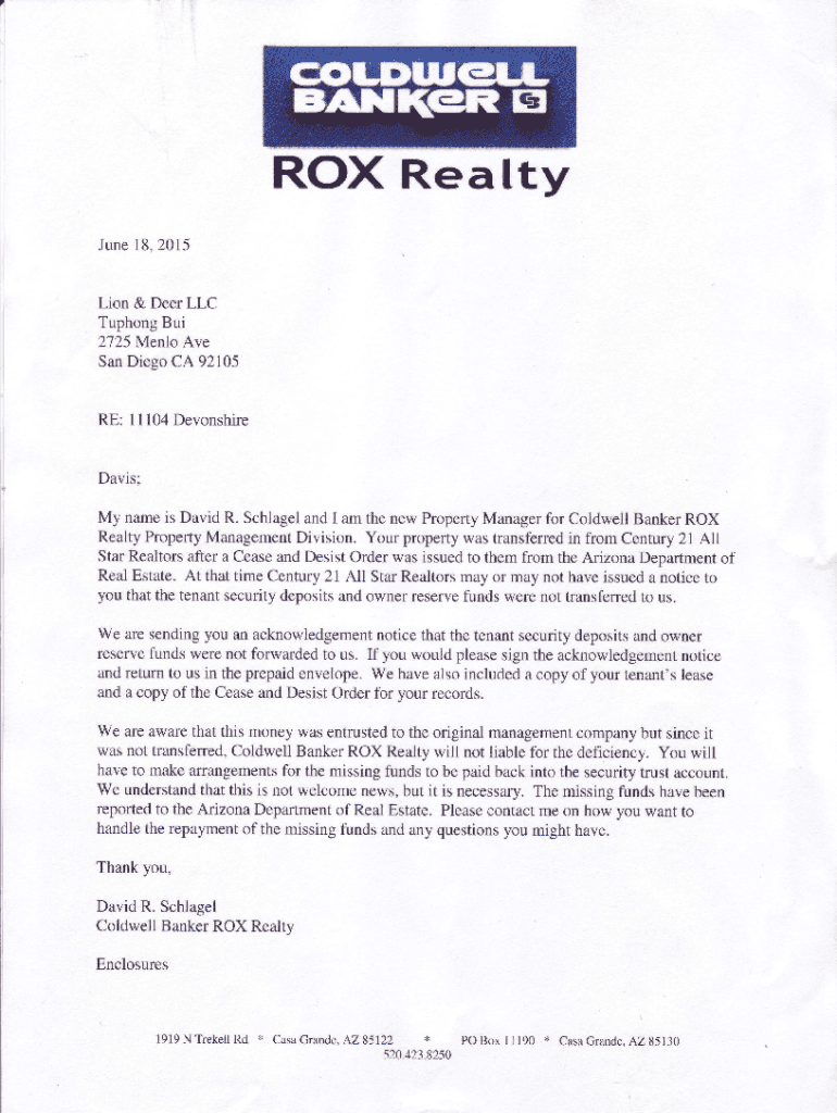 Fillable Online R()X Realty Fax Email Print - pdfFiller