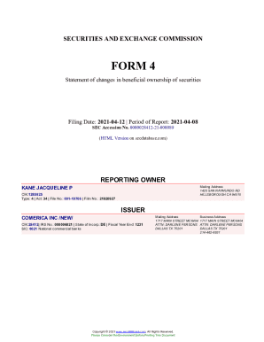 Fillable Online Form 4 - SEC.gov Fax Email Print - pdfFiller