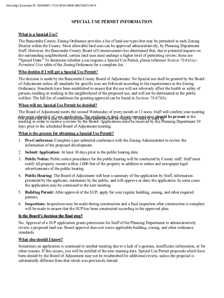 Fillable Online special-use-permit-application.pdf Fax Email Print ...