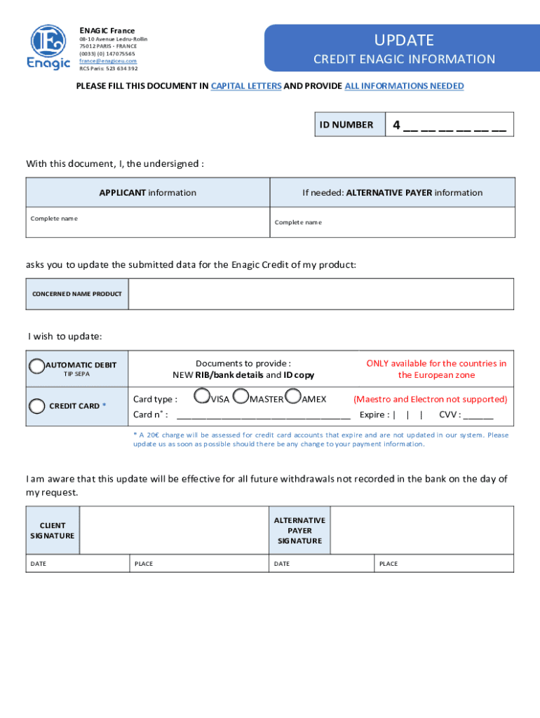 Fillable Online ORDER FORM - Enagic Fax Email Print - pdfFiller