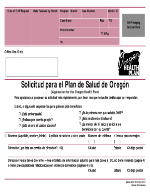 Fillable Online apps state or PDF Your guide to the Oregon Health Plan ...