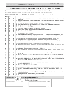 Fillable Online Oficina de Gerencia de Permisos (OGPe) - Departamento ...