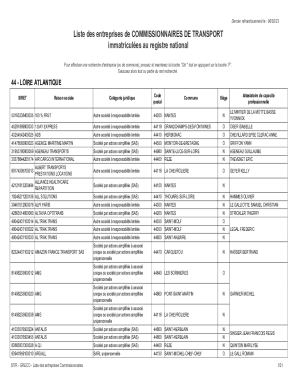 Remplissable En Ligne Accs et exercice de la profession de transporteur de ... Fax Email ...
