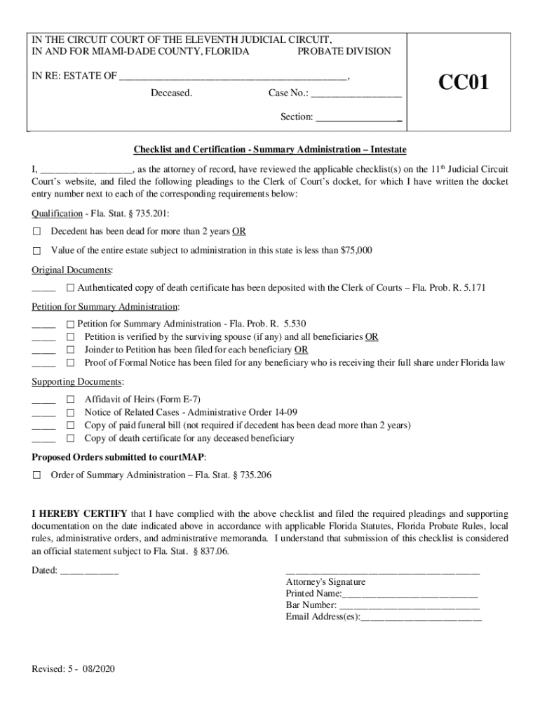 Fillable Online ESTATE PROBATE FORM 7- Affidavit of Heirs.pdf ...