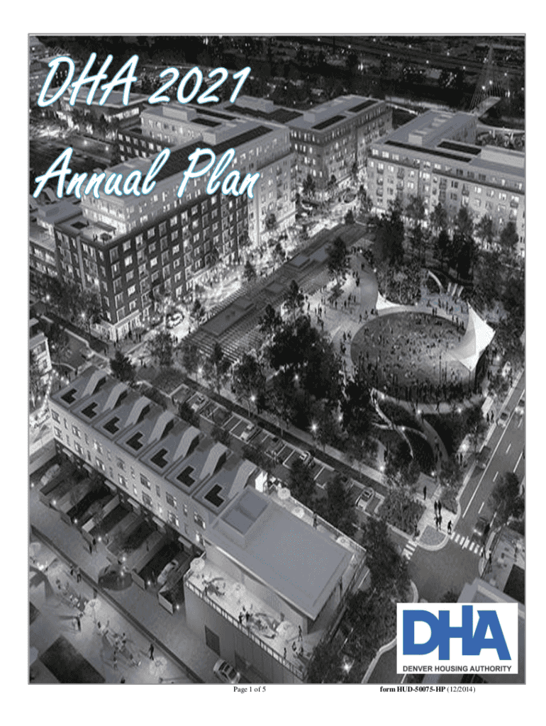 Fillable Online PDF Streamlined Annual PHA Plan - Housing Authority of ...