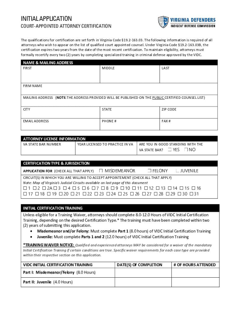 Fillable Online Washington State Supreme Court Standards for Indigent Defense Fax Email Print ...