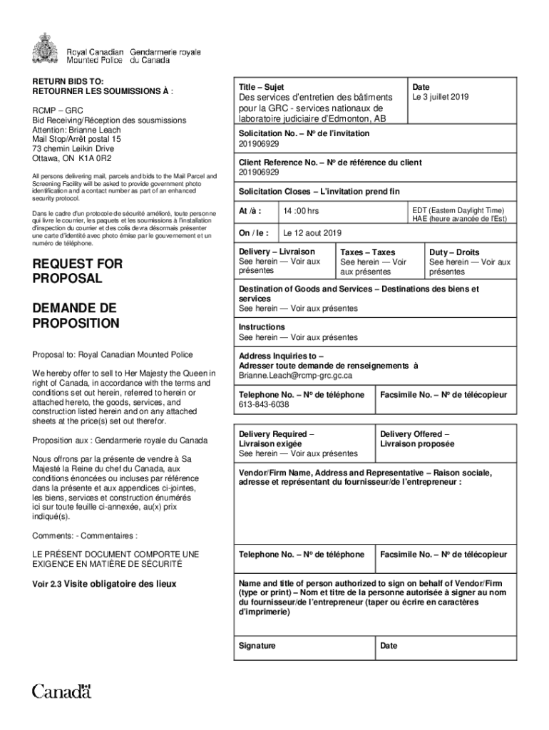Fillable Online Pre-Screening Exam(s) for RCMP Regular Member ...
