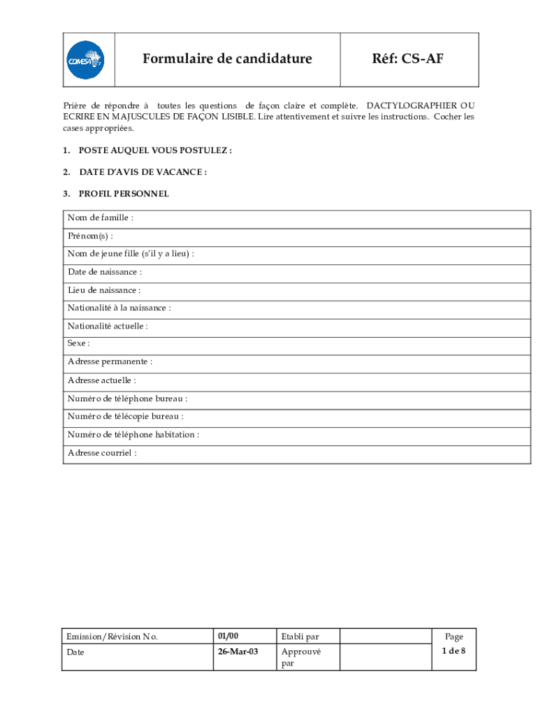 Fillable Online Fillable Online Senatus Secretarial Forms- PDF Fax ...