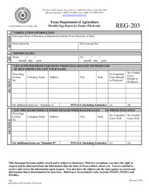 Fillable Online Fillable Online texasagriculture Exas Department of ...